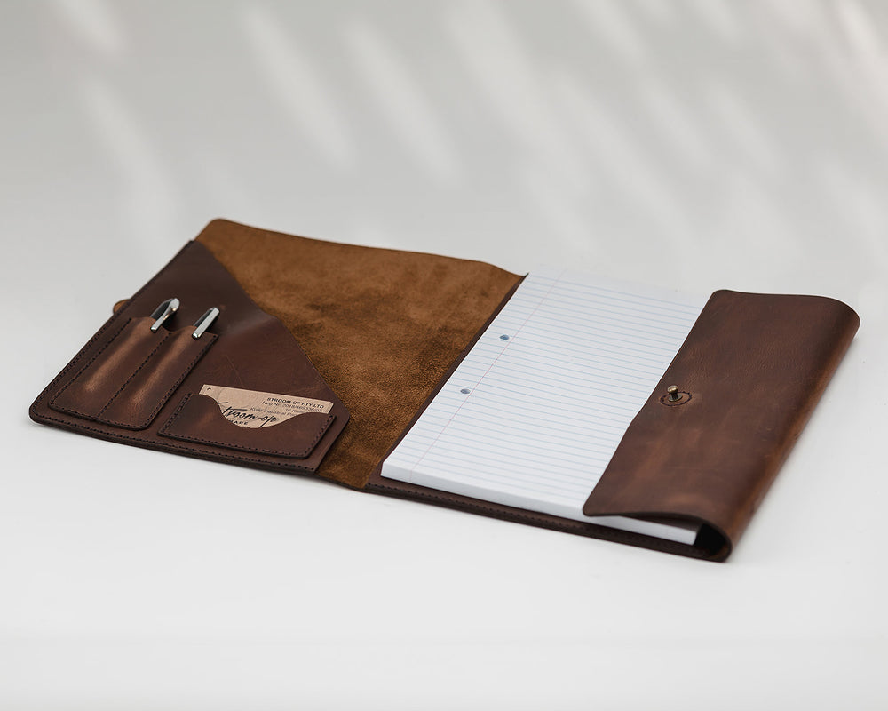 A4 Folder - Exam pad • Full-grain Leather – SumArt